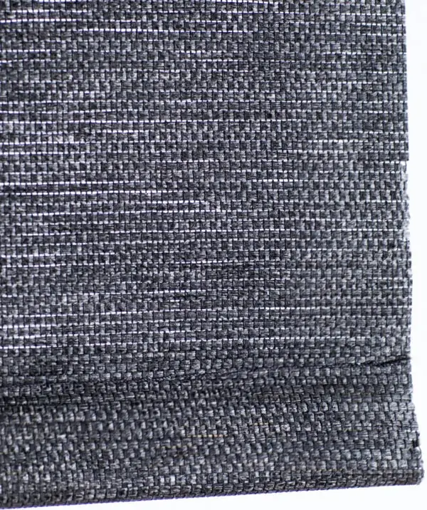 Dark grey paper roller blind, with chain pull - Color & Co - UK